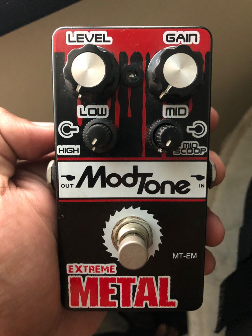 modtone pedal metal, Music & Media, Music Instruments on Carousell
