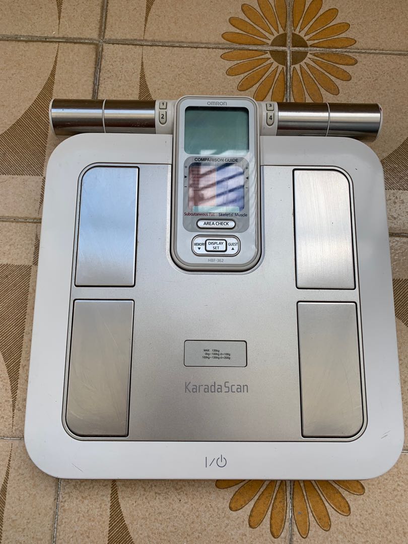 OMRON Karada Body Scan Monitor, Health & Nutrition, Health Monitors ...