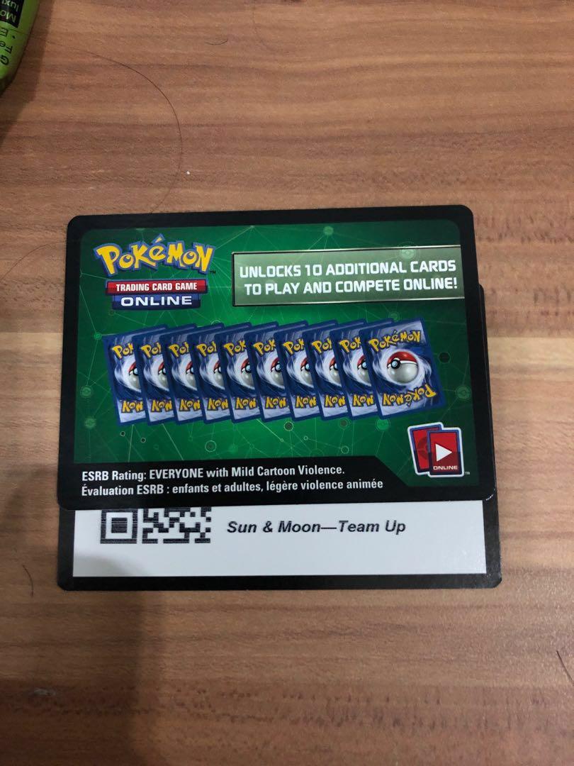 Pokemon TCGO Code - Team Up, Hobbies & Toys, Toys & Games on Carousell