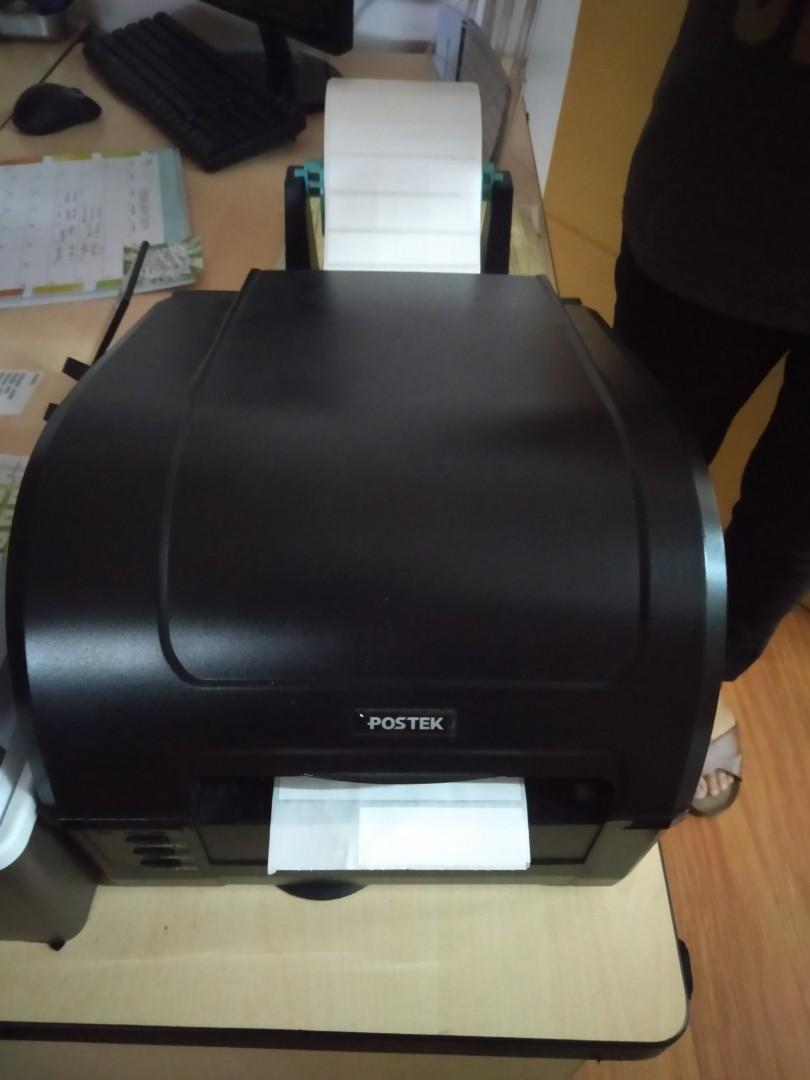 Postek C168 Thermal Transfer Barcode Label Printer With Option Function, Computers & Tech ...