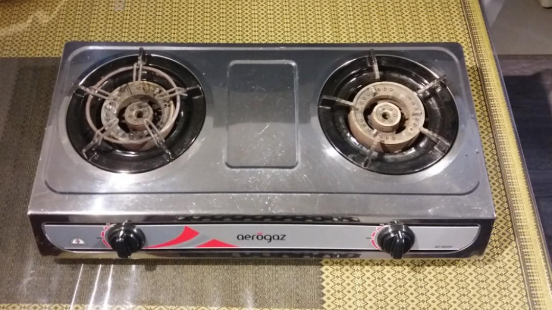 Preloved Table Top Gas Cooker, Home Appliances, Kitchenware on Carousell