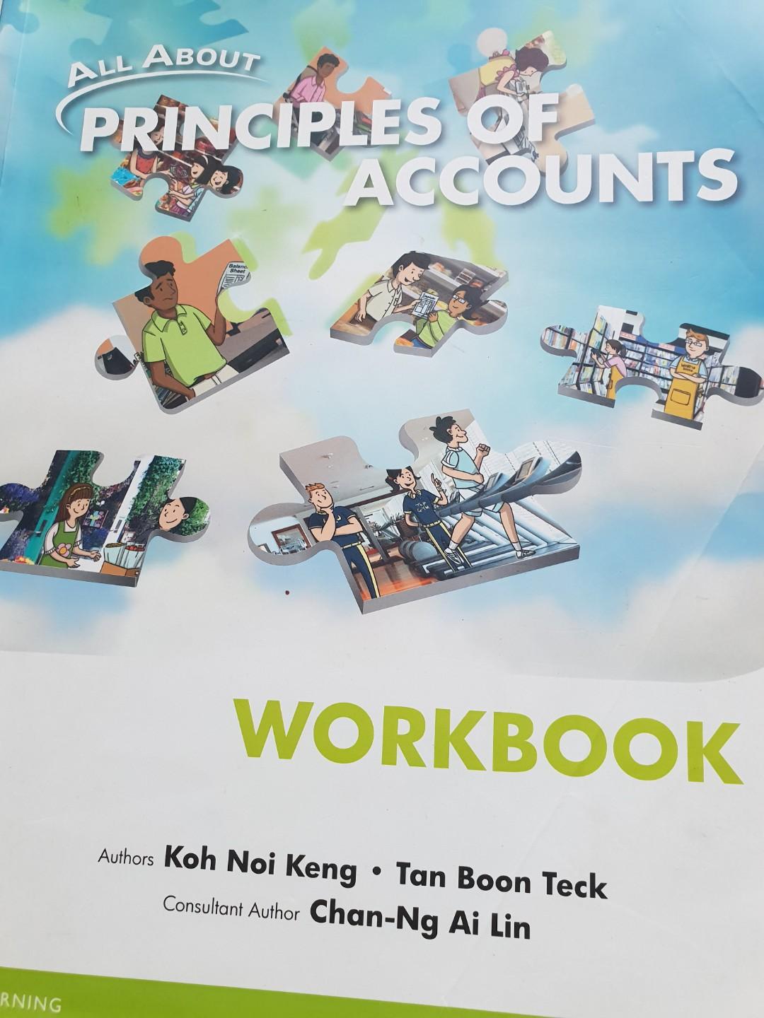 Principles Of Accounting ( with workbook), Hobbies & Toys, Books ...