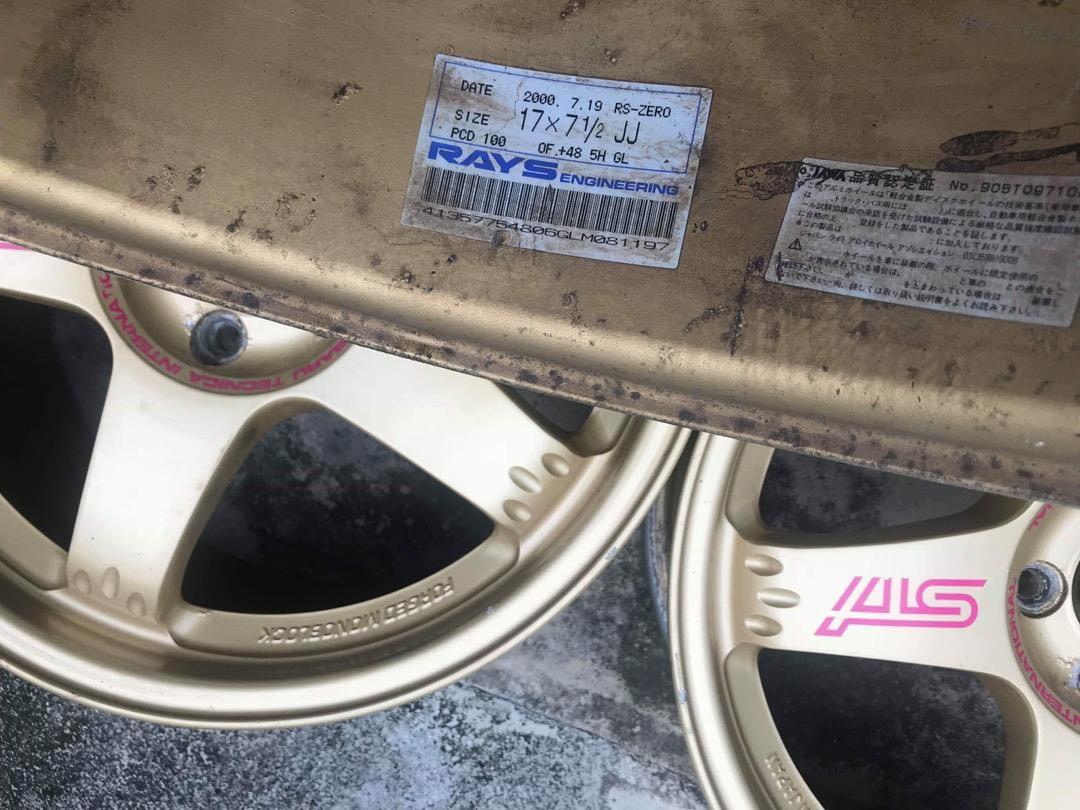 Rays RS Zero STi, Car Accessories, Tyres & Rims on Carousell
