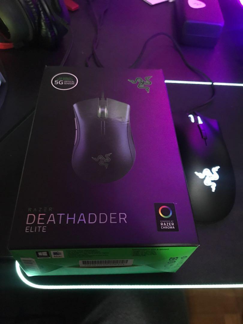 Razer Deathadder Elite, Computers & Tech, Parts & Accessories, Computer ...