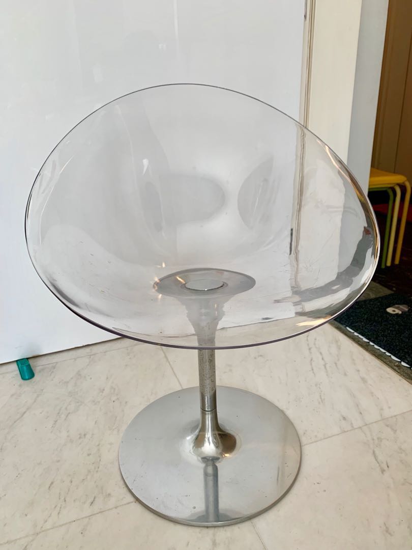 Round acrylic chair, Furniture & Home Living, Furniture, Chairs on ...