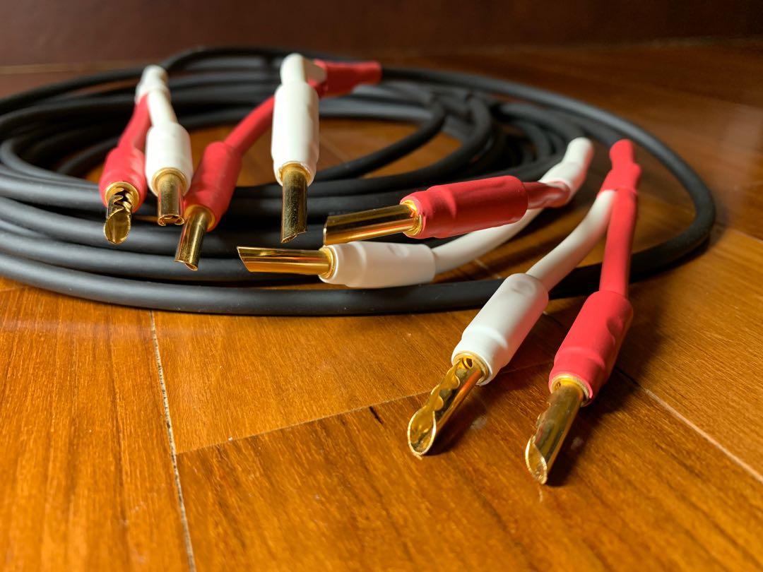 SAEC SPC-350 Triple C Speaker Cable 3m pair, Audio, Portable Audio ...