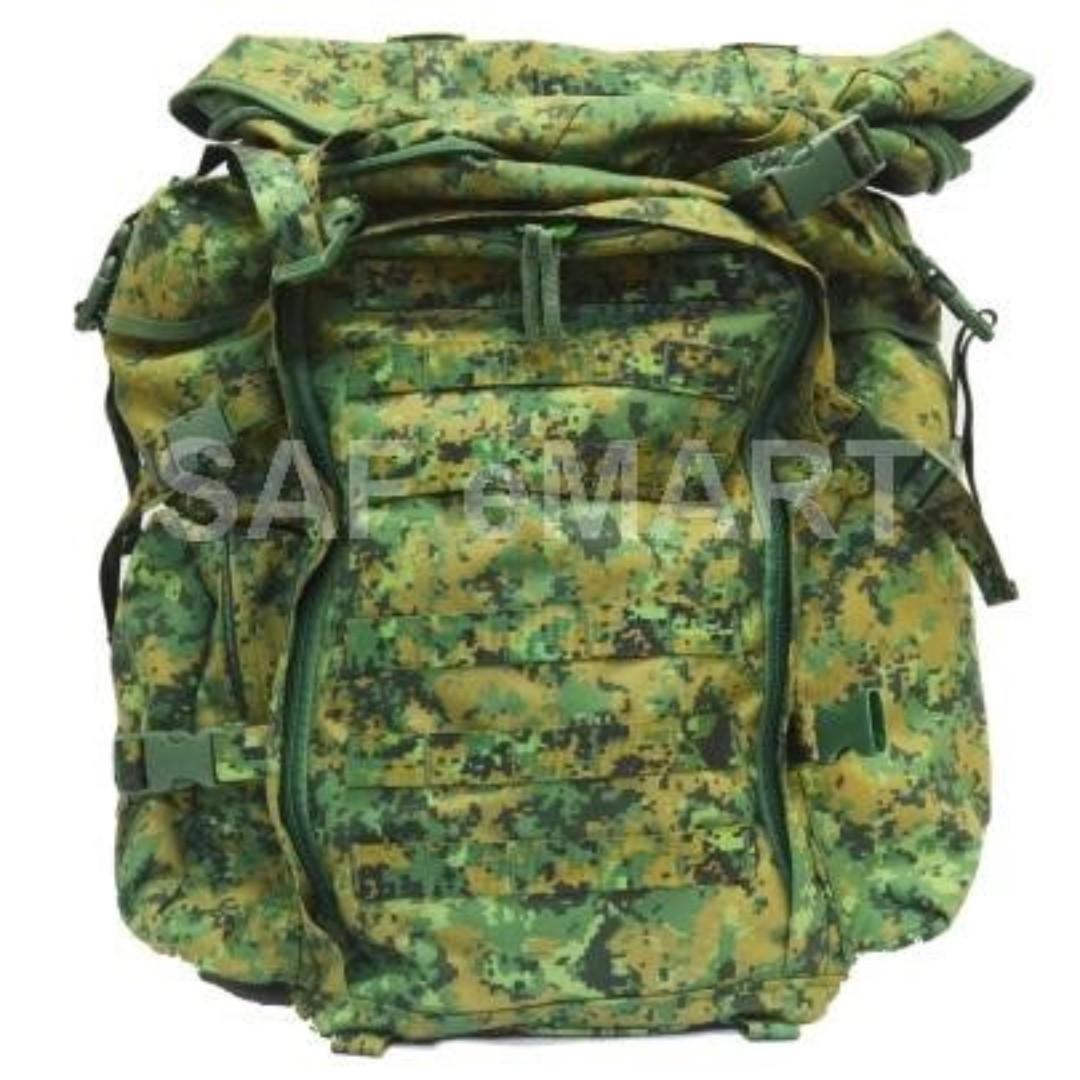SAF Field Pack :Modular Pouches Pixelised, Women's Fashion, Bags ...