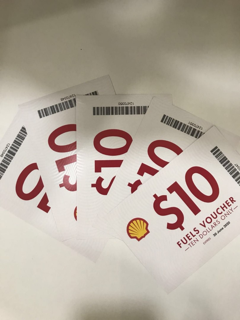 Shell $50 fuel vouchers, Tickets & Vouchers, Vouchers on Carousell