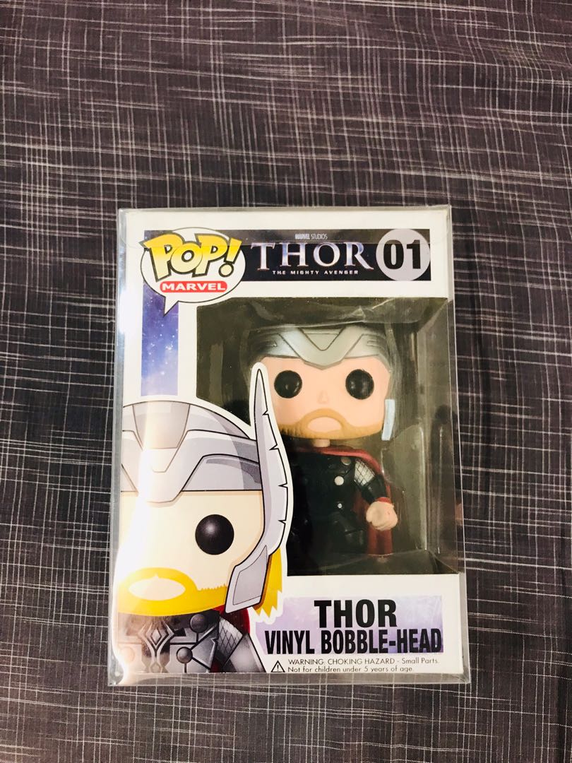 Thor 01 The Mighty Avenger [Funko Pop Grail], Hobbies & Toys, Toys & Games on Carousell