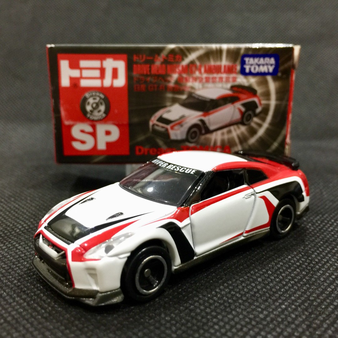 Tomica SP Drive Head Nissan GTR Ambulance Version, Hobbies & Toys, Toys ...