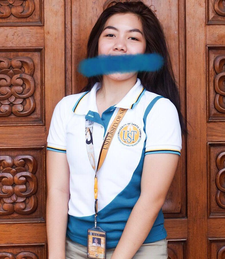 UST SHS Type B Uniform Polo Shirt, Women's Fashion, Tops, Shirts on ...