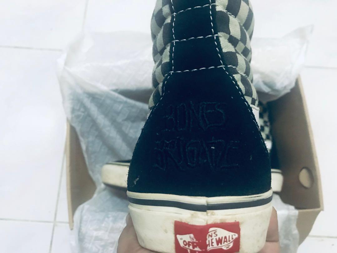 Vans X Bones Bridgade, Men's Fashion, Footwear, Sneakers on Carousell