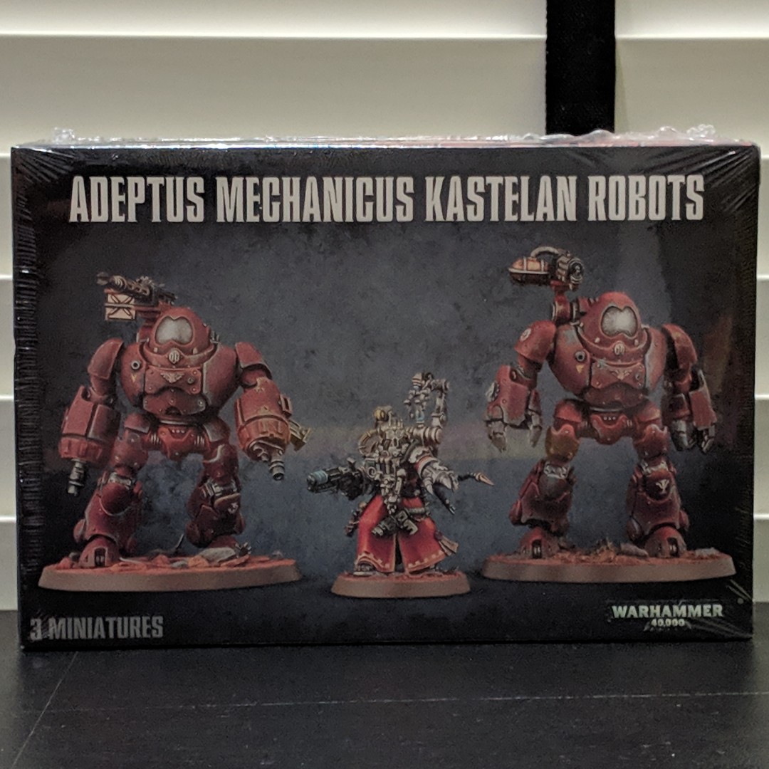 Warhammer 40,000: Adeptus Mechanicus Kastelan Robots, Hobbies & Toys ...