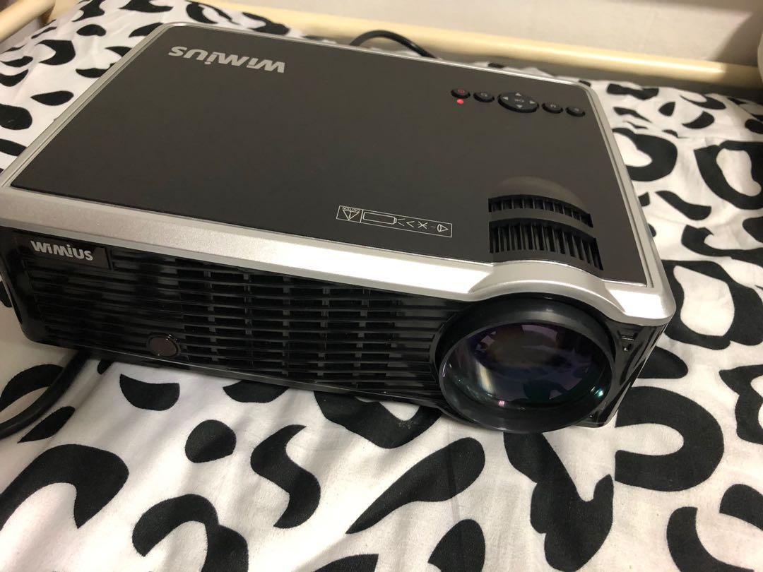 Wimius T7 1080P projector, TV & Home Appliances, TV & Entertainment ...
