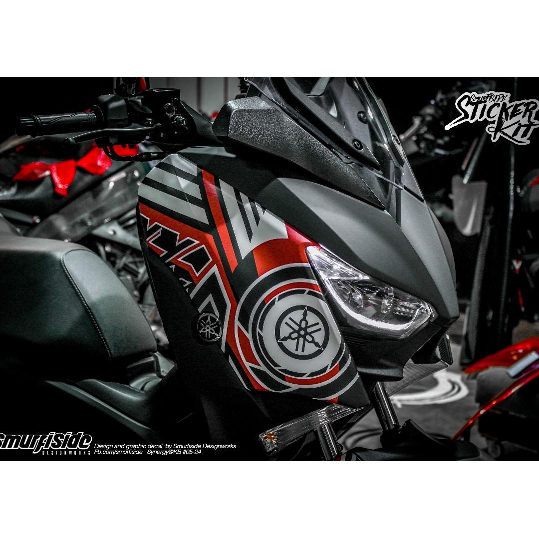 YAMAHA XMAX DAZZLE CAMO DESIGN, Motorcycles, Motorcycle Accessories on ...