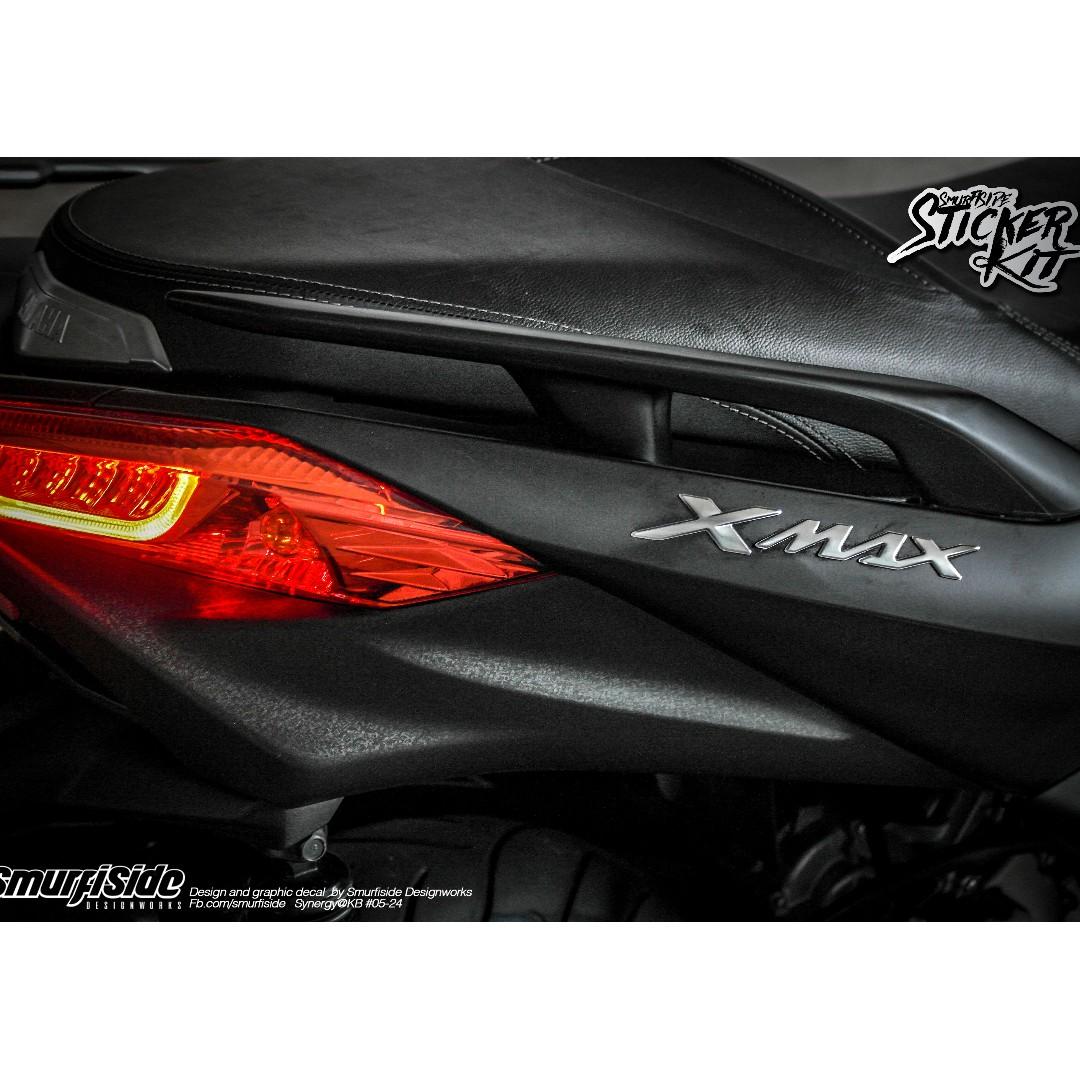 YAMAHA XMAX MATTE BLACK WRAP, Motorcycles, Motorcycle Accessories on ...