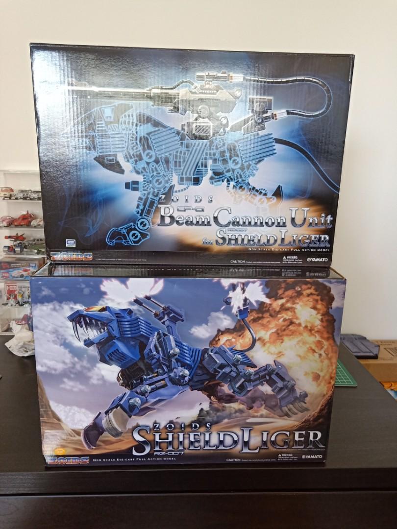 Yamato zoids chogokin shield liger and beam cannon add on, Hobbies ...
