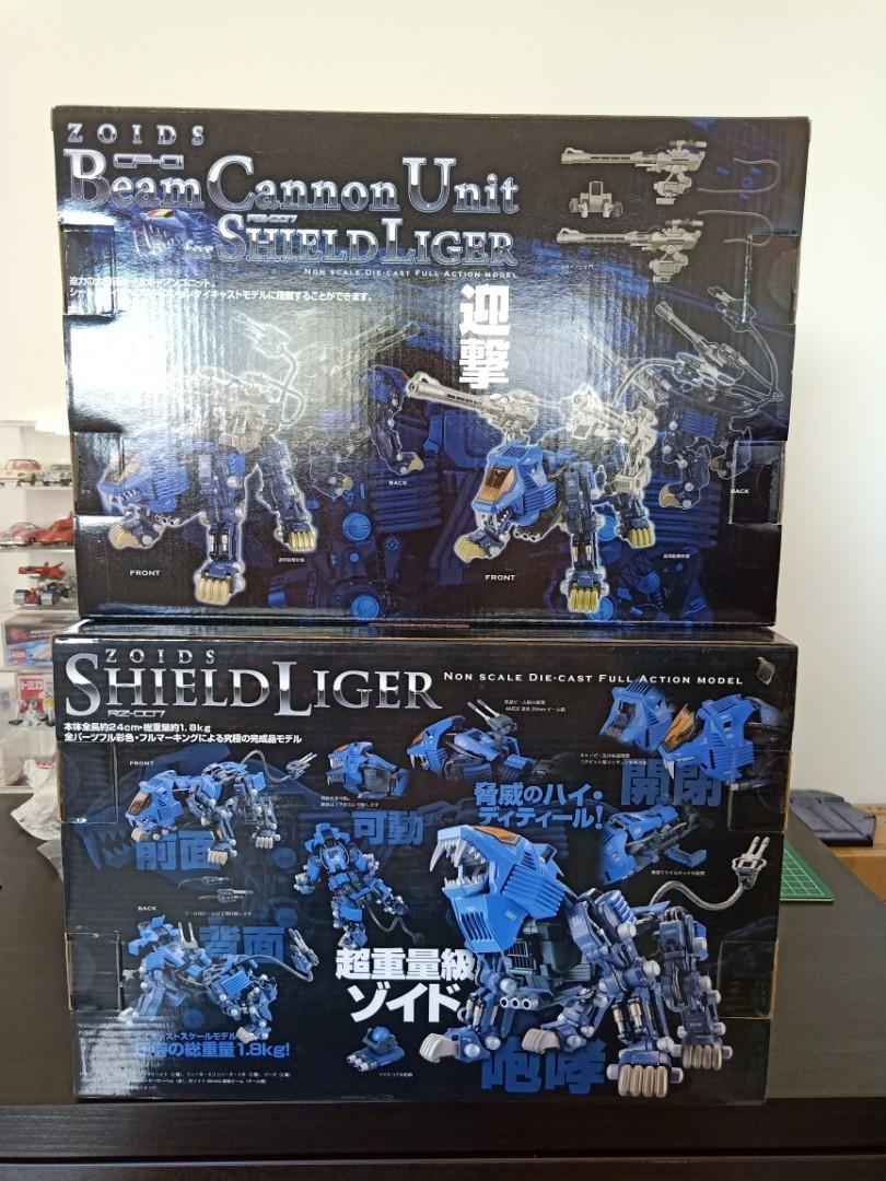 Yamato zoids chogokin shield liger and beam cannon add on, Hobbies ...