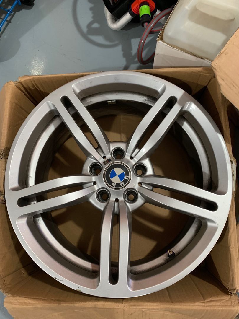 19 inch staggered rims, Car Accessories, Tyres & Rims on Carousell