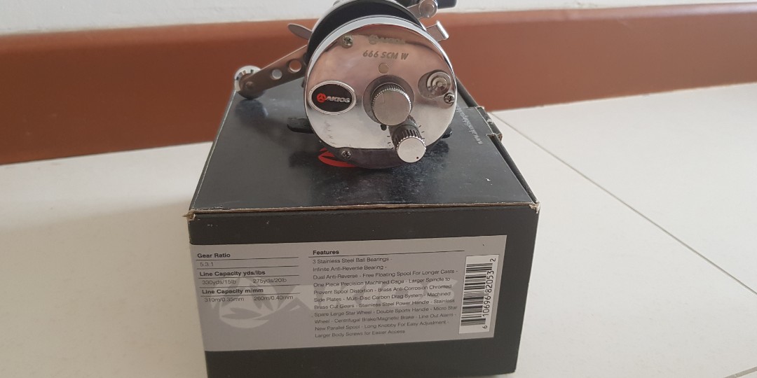 Akios SCM 666, Sports Equipment, Sports & Games, Racket & Ball Sports on Carousell