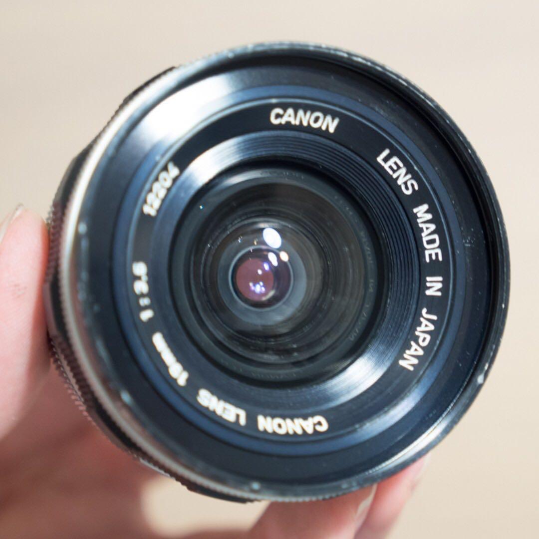 Canon 19mm F3.5 LTM Lens Leica, Photography, Lens & Kits on Carousell