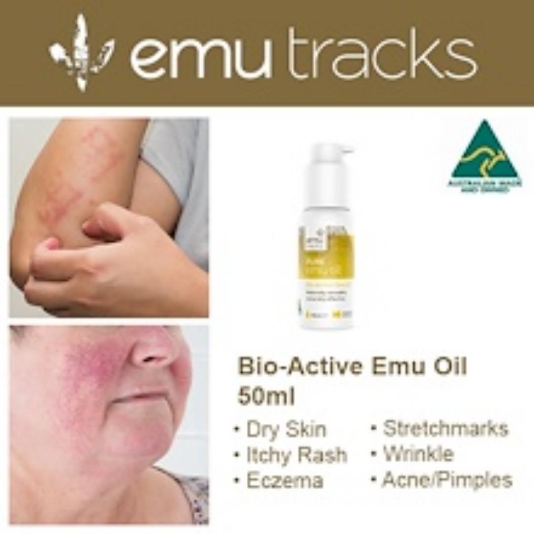 Emu Tracks Emu Oil (Range), Health & Beauty, Bath & Body on Carousell
