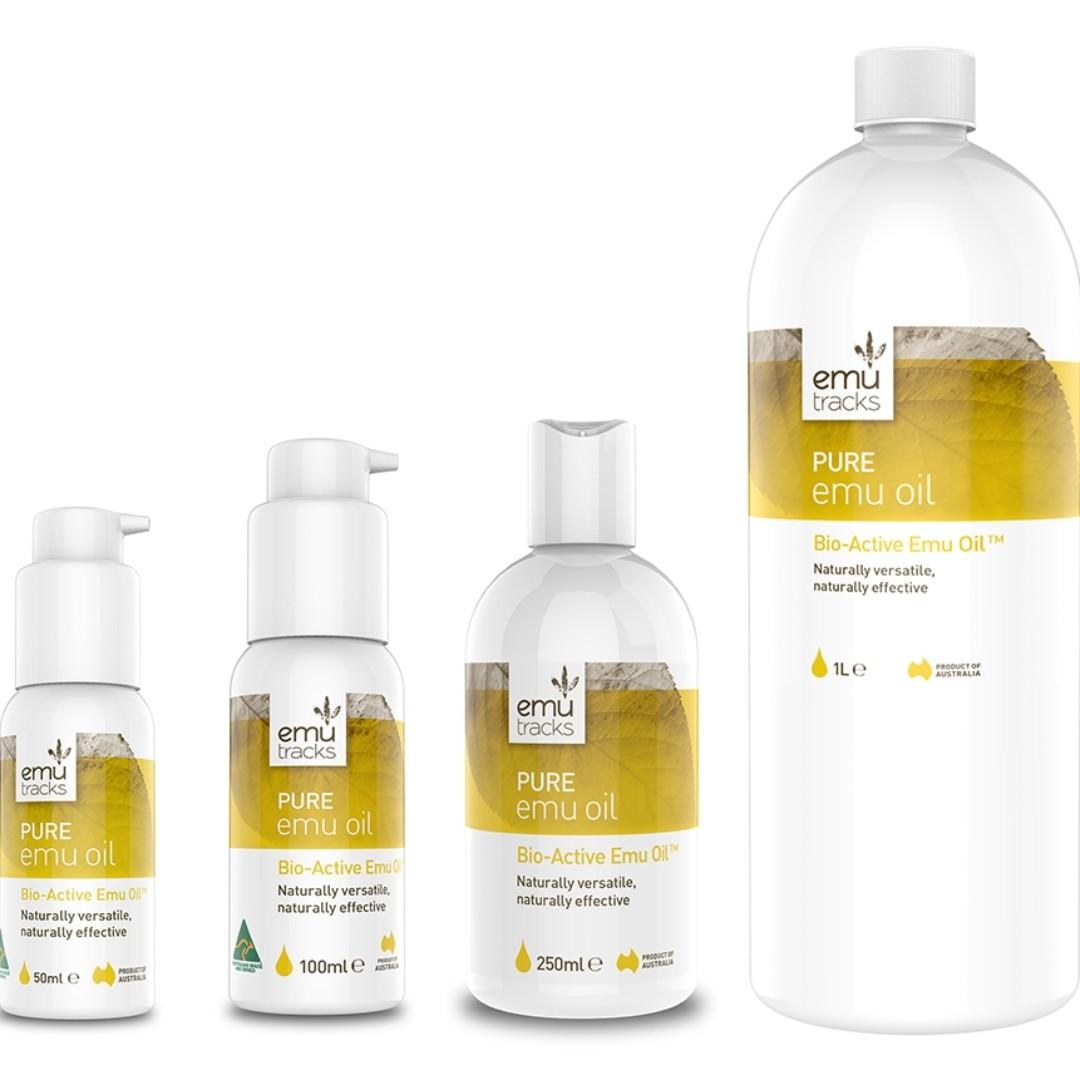 Emu Tracks Emu Oil (Range), Health & Beauty, Bath & Body on Carousell