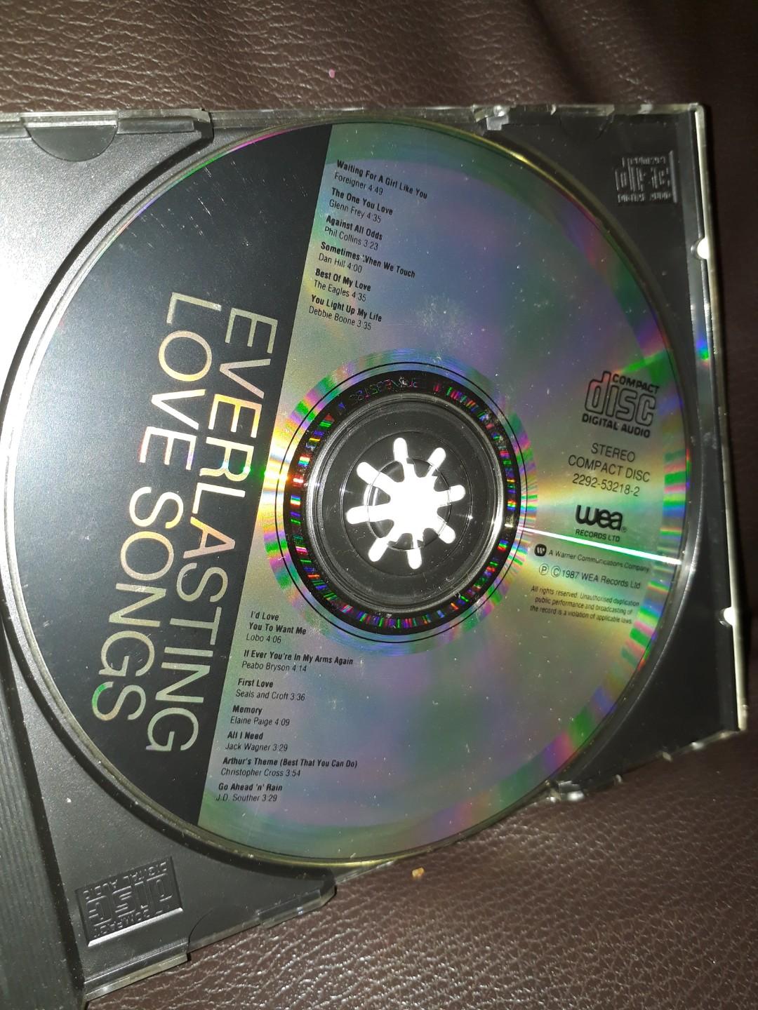 English cd compilation everlasting love songs, Hobbies & Toys, Music & Media, CDs & DVDs on ...