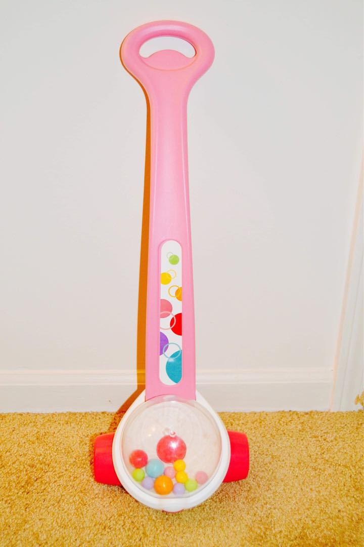 FISHER PRICE POPPER PUSH TOY(PINK), Babies & Kids, Infant Playtime on ...