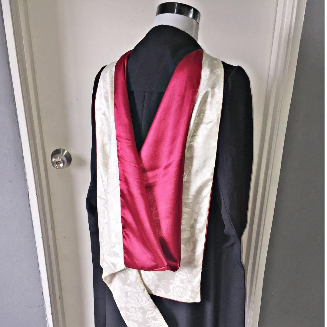 Graduation Gown (Rental), Luxury, Apparel on Carousell