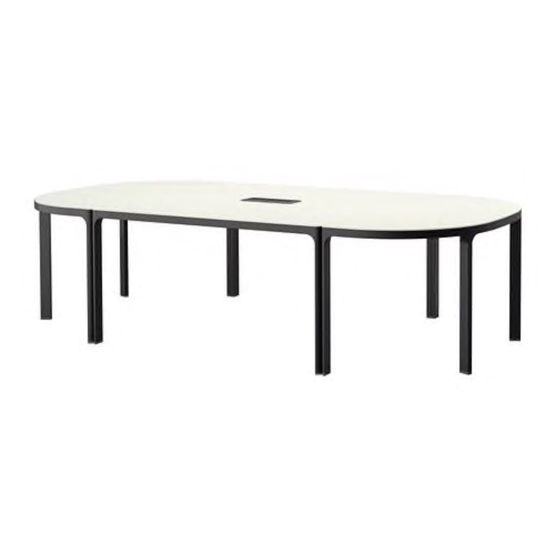 IKEA Bekant Office Conference Table / Desk System, Furniture & Home ...