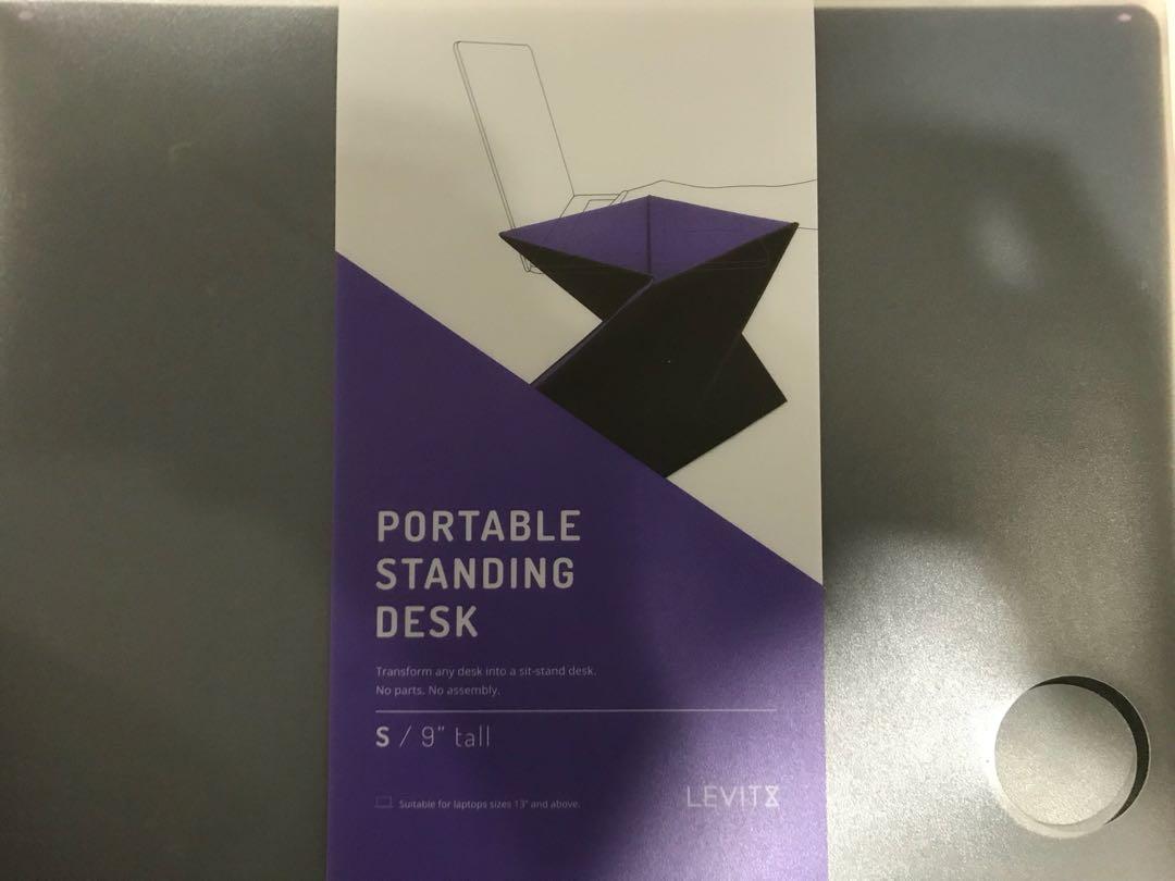 Levit8 portable standing desk, Everything Else on Carousell