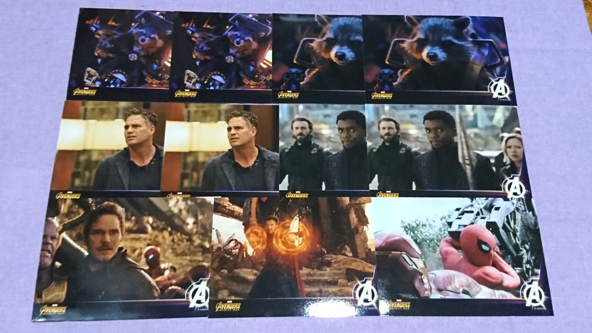 Marvel Avengers Infinity War Movie Scene Printed Photo Collection ...