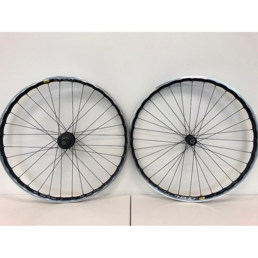 Mavic Open Pro UST Rims with Power Tab Hubs (Power meter), Sports ...