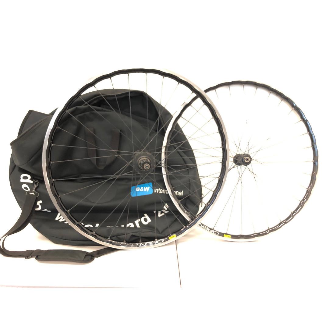 Mavic Open Pro UST Rims with Power Tab Hubs (Power meter), Sports ...