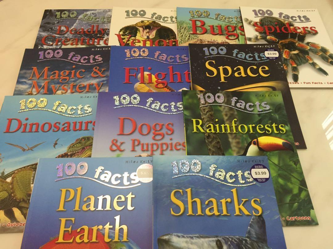 Miles Kelly 100 Facts (25 books), Hobbies & Toys, Books & Magazines ...