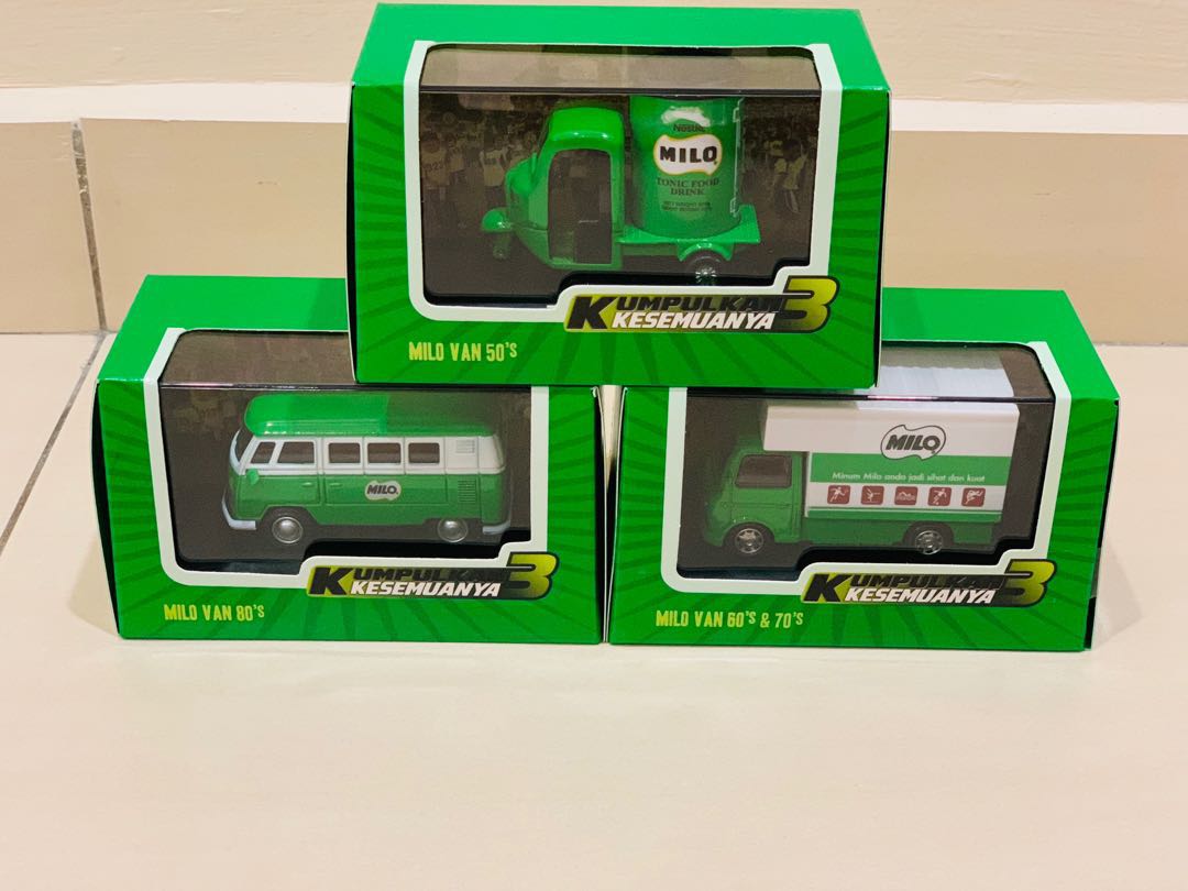 Milo Van Set Free pos, Hobbies & Toys, Toys & Games on Carousell