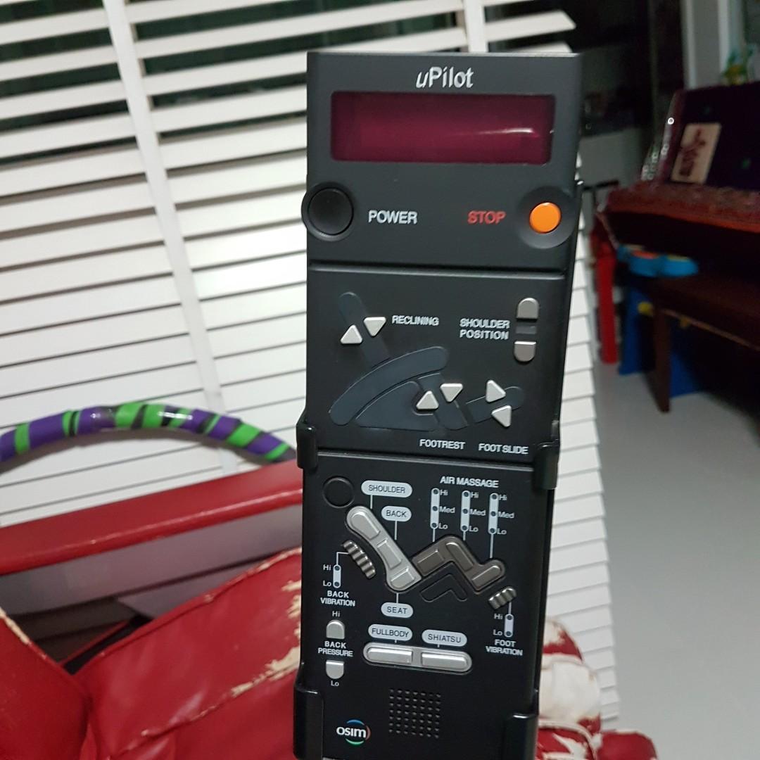 Osim uPilot massage chair, Health & Nutrition, Massage Devices on Carousell