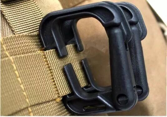 Quick Release Plastic D Ring Carabiner, Sports Equipment, Exercise ...