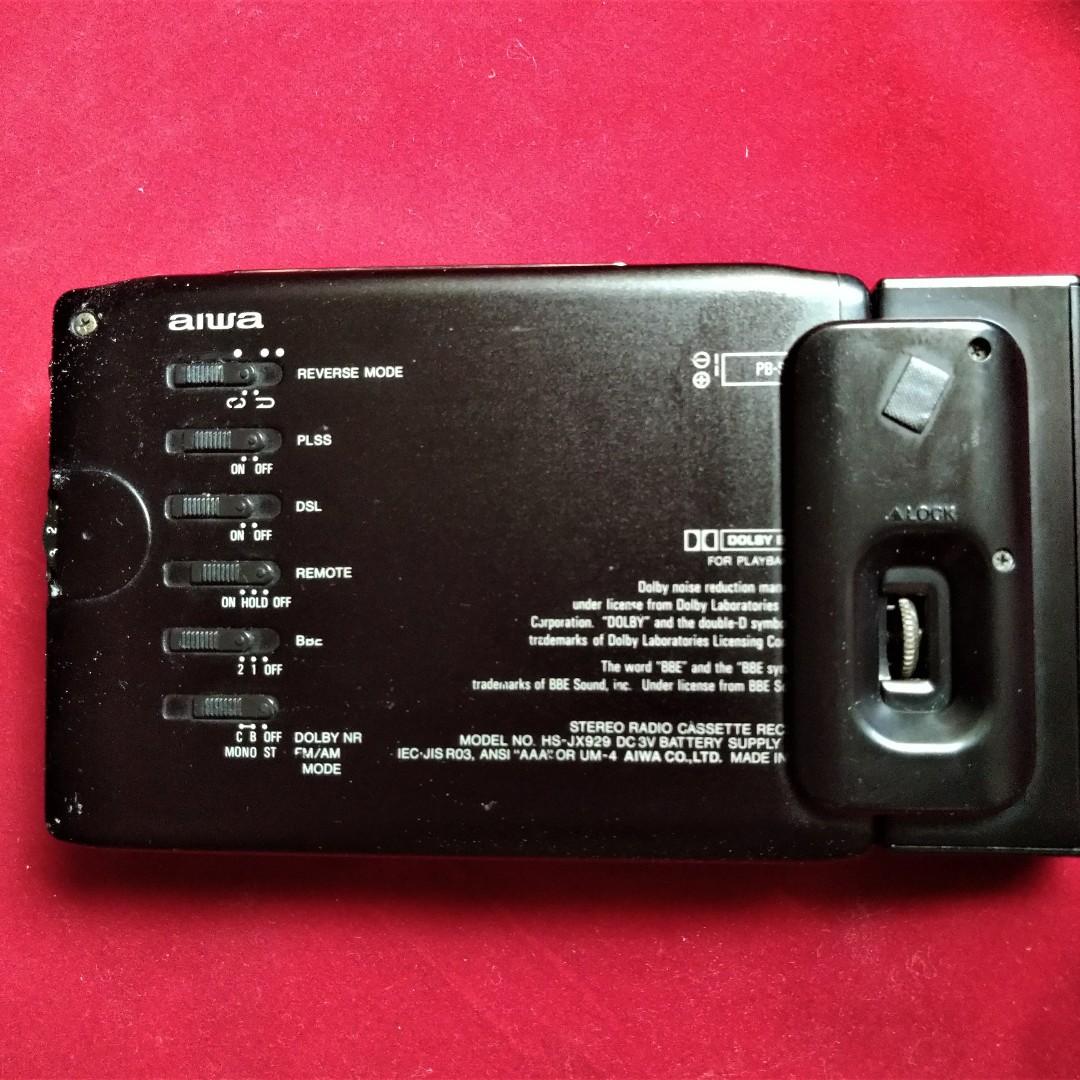 Rare AIWA Walkman JX929/Legendary Best AIWA Walkman Ever! FULL WORKING ...