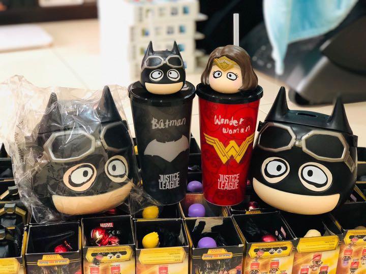 Thailand Cineplex Batman Popcorn Bucket Set, Hobbies & Toys ...