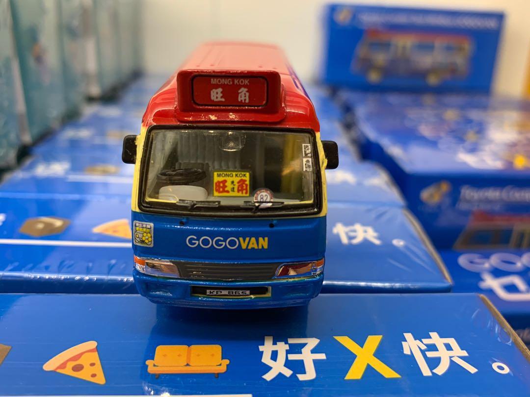 Tiny Diecast GOGOVAN Mong Kok Red Public Light Bus (Minibus) 16 Seats, Hobbies & Toys, Toys ...