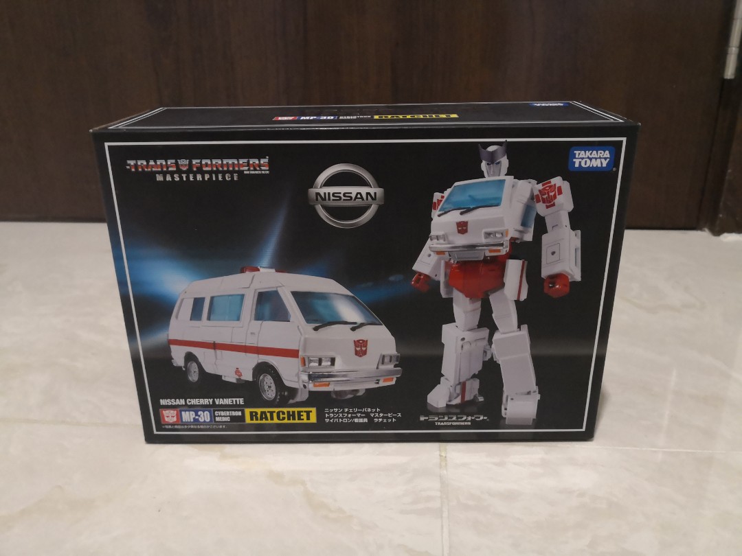 Transformers Mp-30 Ratchet, Toys & Games, Bricks & Figurines on Carousell