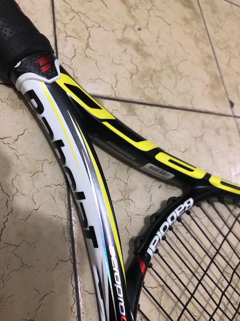 Used Babolat Aeropro Drive Tennis Racquet, Sports Equipment, Sports ...