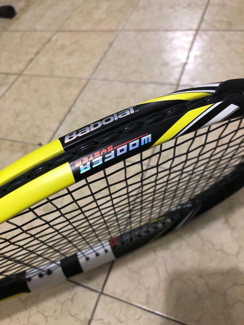 Used Babolat Aeropro Drive Tennis Racquet, Sports Equipment, Sports ...