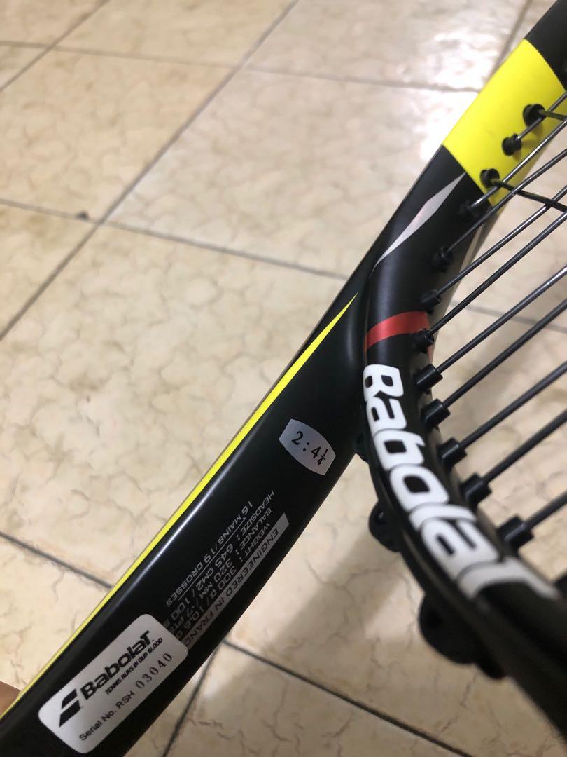Used Babolat Aeropro Drive Tennis Racquet, Sports Equipment, Sports ...