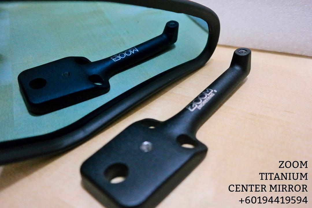 Zoom Titanium Center Mirror, Auto Accessories on Carousell