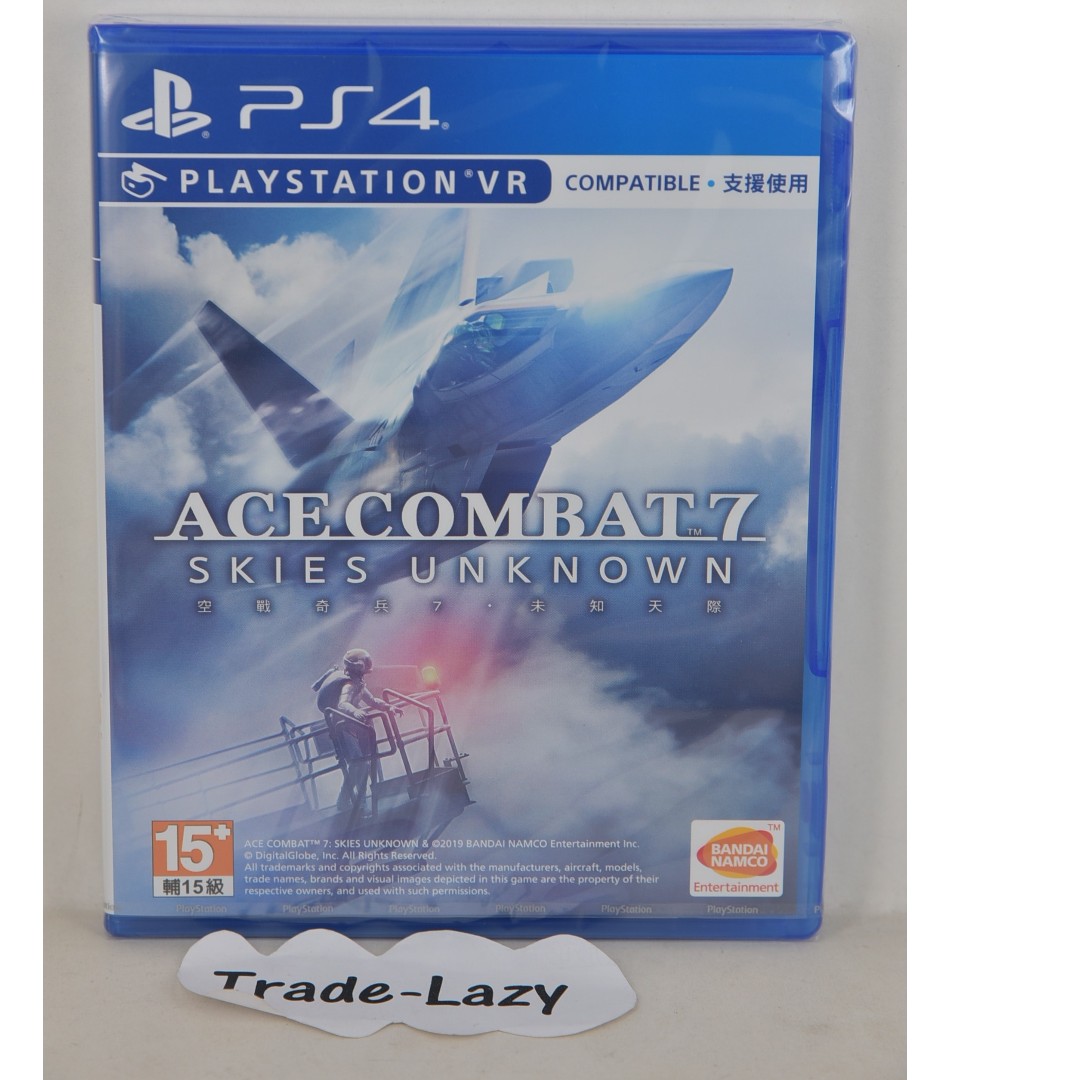 全新 PS4 Ace Combat 7: Skies Unknown 空戰奇兵7: 未知天際 (行貨, 中文/英文/日文) - 支援PS VR ...
