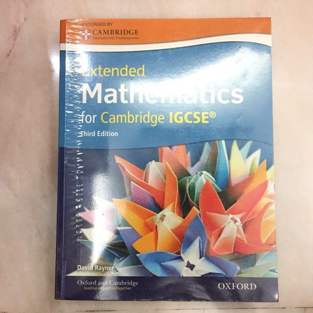 Cambridge IGCSE Complete Mathematics Coursebook, Hobbies & Toys, Books ...