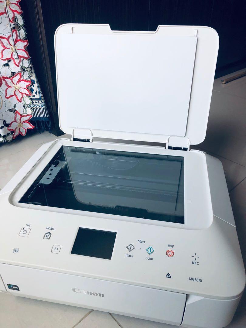 Canon Colour Inkjet Printer MG6670, Computers & Tech, Printers ...